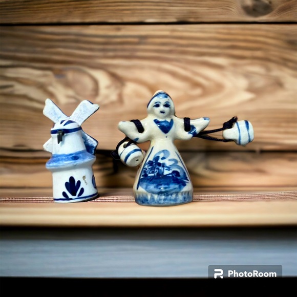 Art | Vintage Little Dutch Delftware Figurine | Poshmark